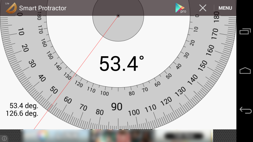 讓 Android App 令手機加上精確的量角器！ - 流動日報