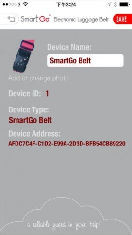 不怕遺失行李 Smartgo Belt 助你嚇走小偷