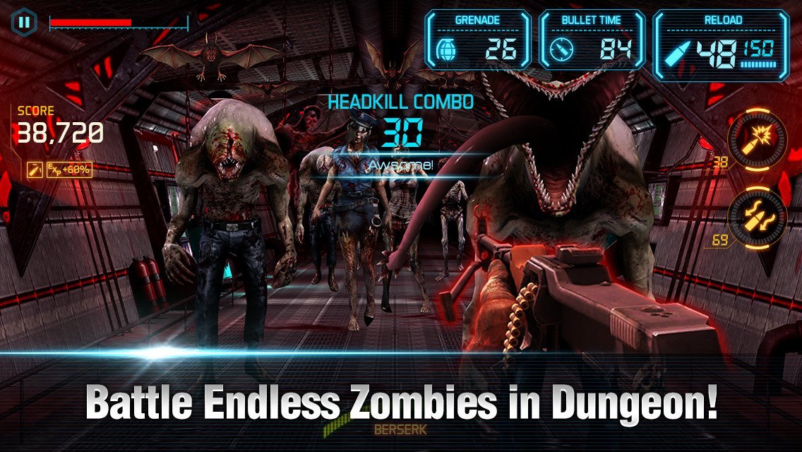 Gun Zombie 2！最純粹的屠殺殭屍回來啦！ - 流動日報