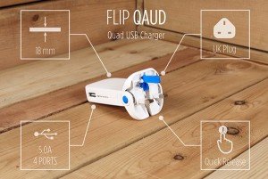 外出工作必備 ! OneAdaptr 推出 Flip 系列可摺式充電插頭 ! - 流動日報