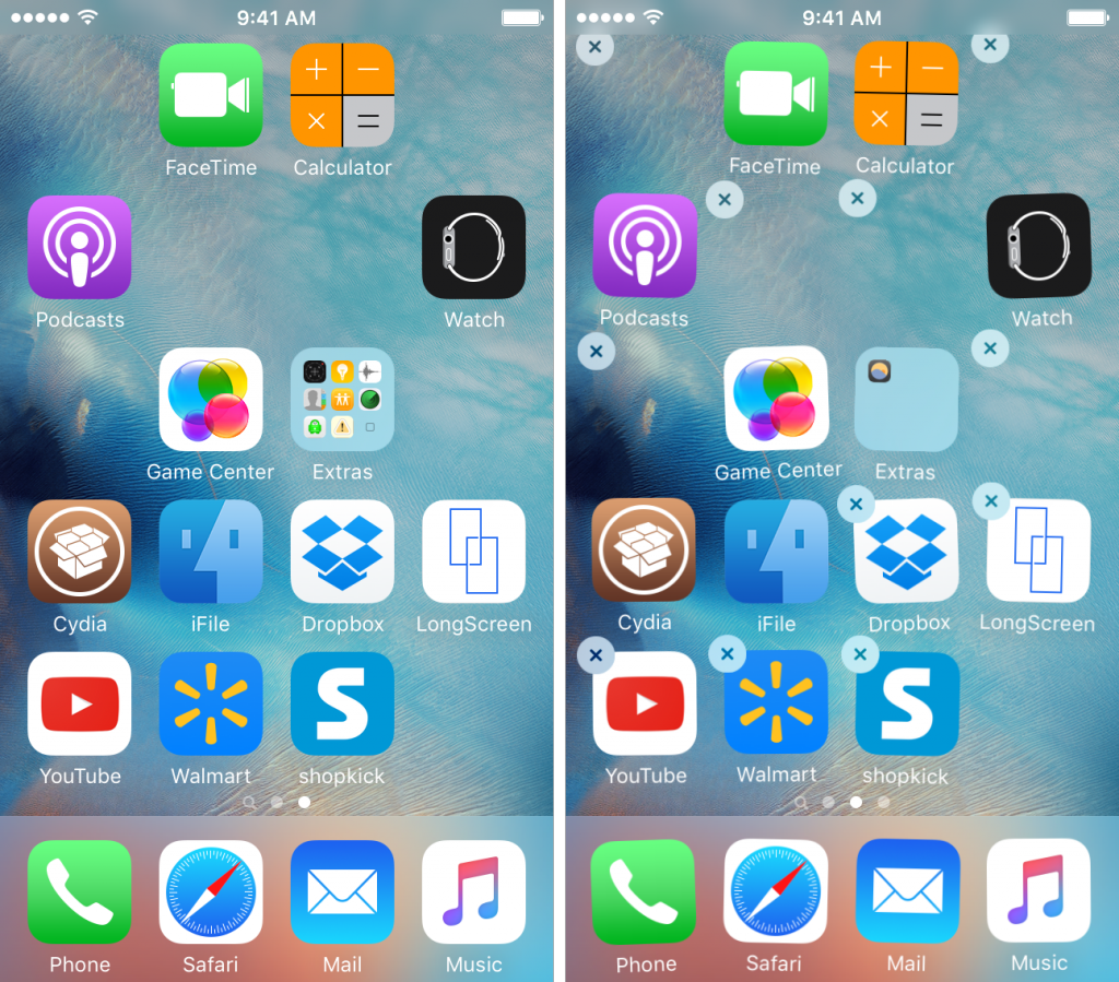 免 JB！教你如何在 iPhone Springboard 創造空白位置！ - 流動日報