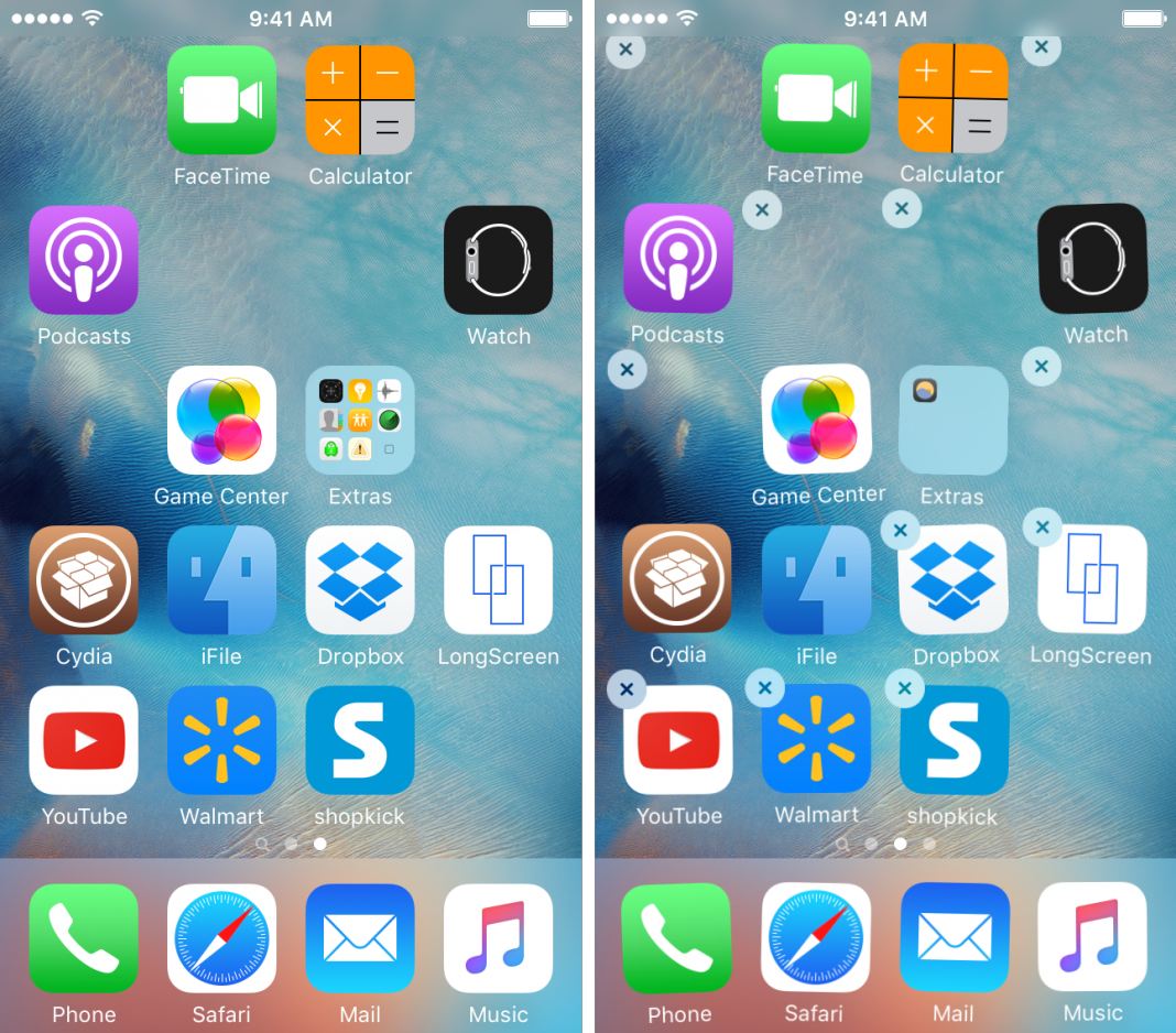 免 JB！教你如何在 iPhone Springboard 創造空白位置！ - 流動日報