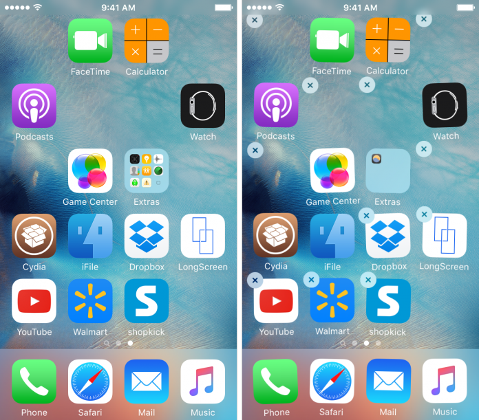 免 JB！教你如何在 iPhone Springboard 創造空白位置！ - 流動日報