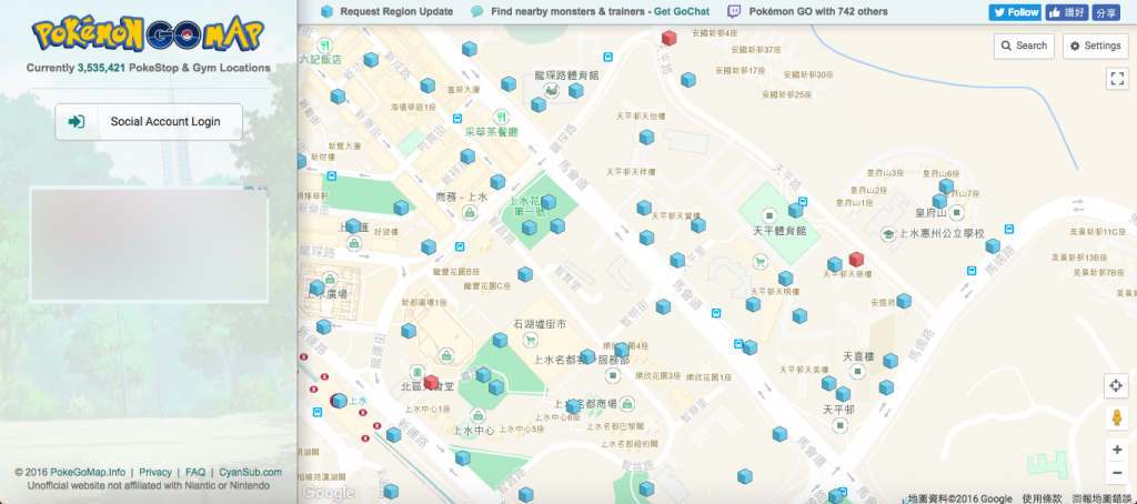 【捉寵必備】Pokémon GO 全球 Pokéstop 和道館地圖！用光精靈球就靠它了！ - 流動日報