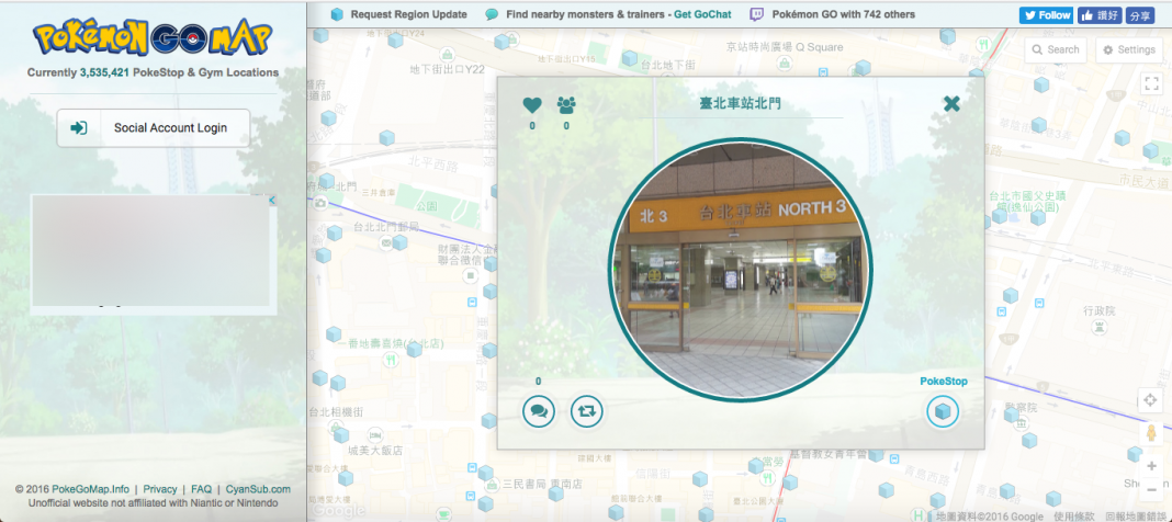 【捉寵必備】Pokémon GO 全球 Pokéstop 和道館地圖！用光精靈球就靠它了！ - 流動日報