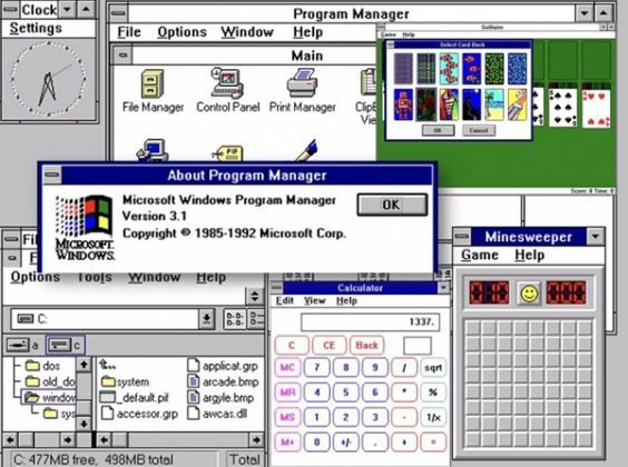 Windows 3.1 踏入 25 歲了！大家一起懷念其操作介面！ - 流動日報
