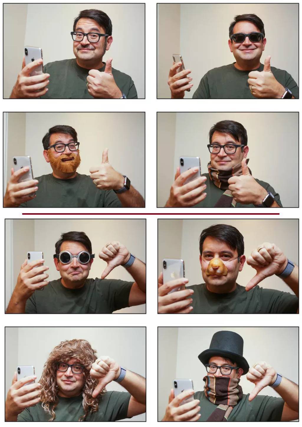 Face ID 學習能力有多強？網友一圖道盡臉部辨識的可能性 - 流動日報