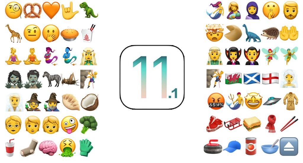 一圖顯示 70 款 iOS 11.1 全新 emoji！ - 流動日報