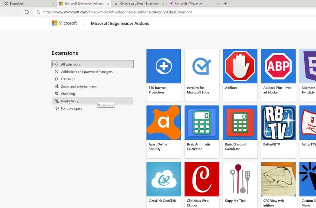 Chromium 內核的 Microsoft Edge 首度曝光！可安裝 Chrome 及 Edge 插件！ - 流動日報