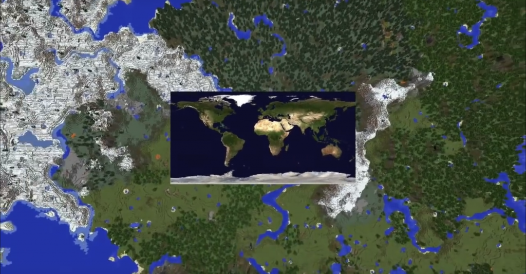 做出城市算什麼？神玩家在《Minecraft》做出整個地球 - 流動日報