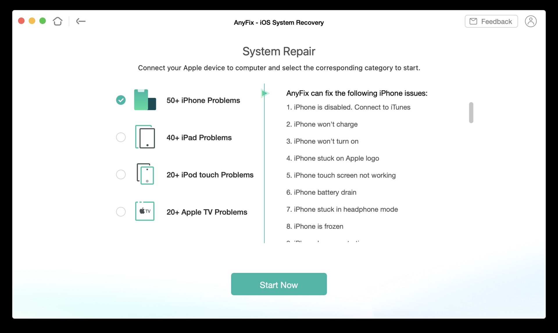 修復 iOS/iPadOS/tvOS 超過 130 種問題 蘋果拯救工具 AnyFix - 流動日報