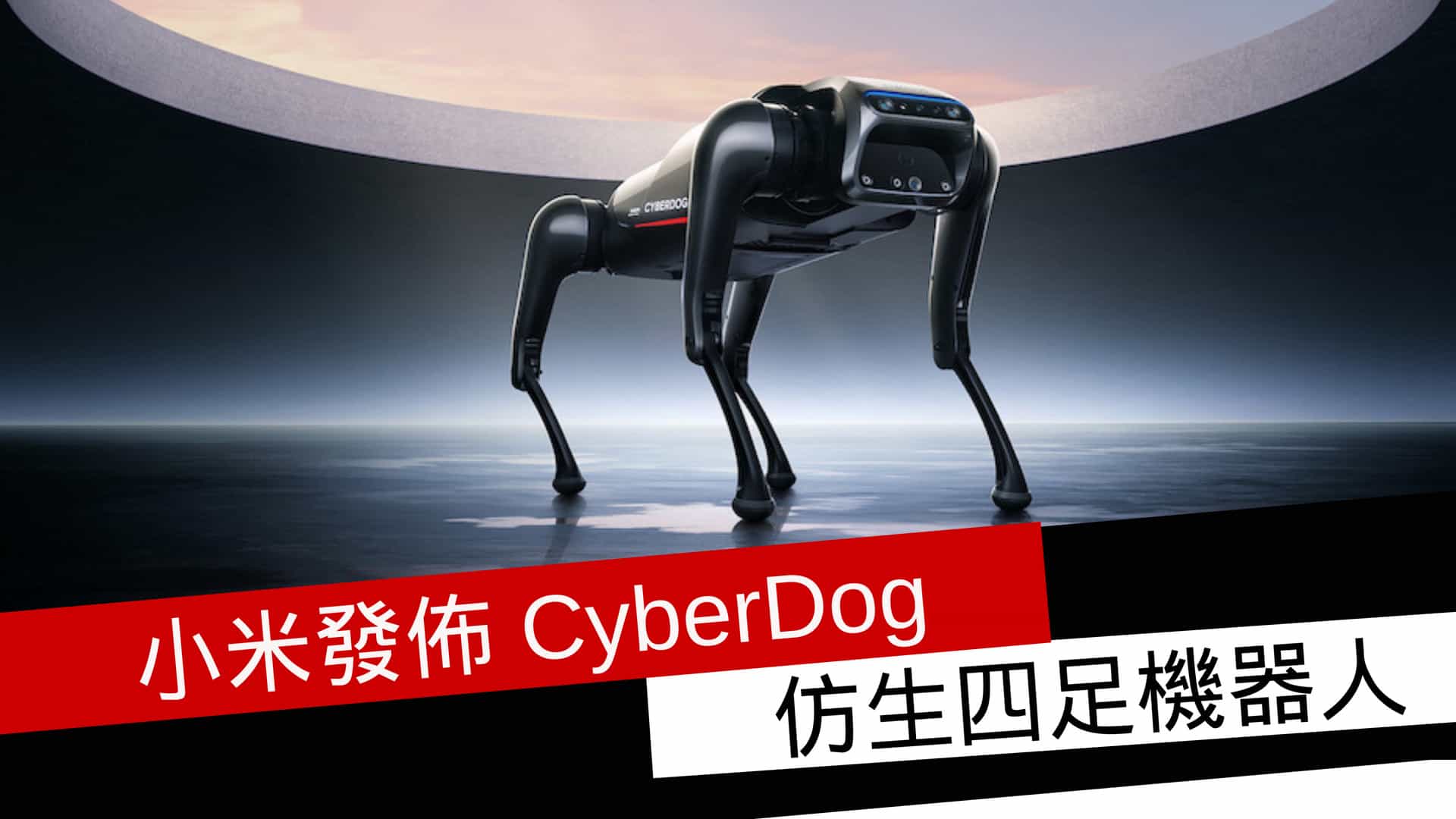 小米發佈 CyberDog 仿生四足機器人 - 流動日報