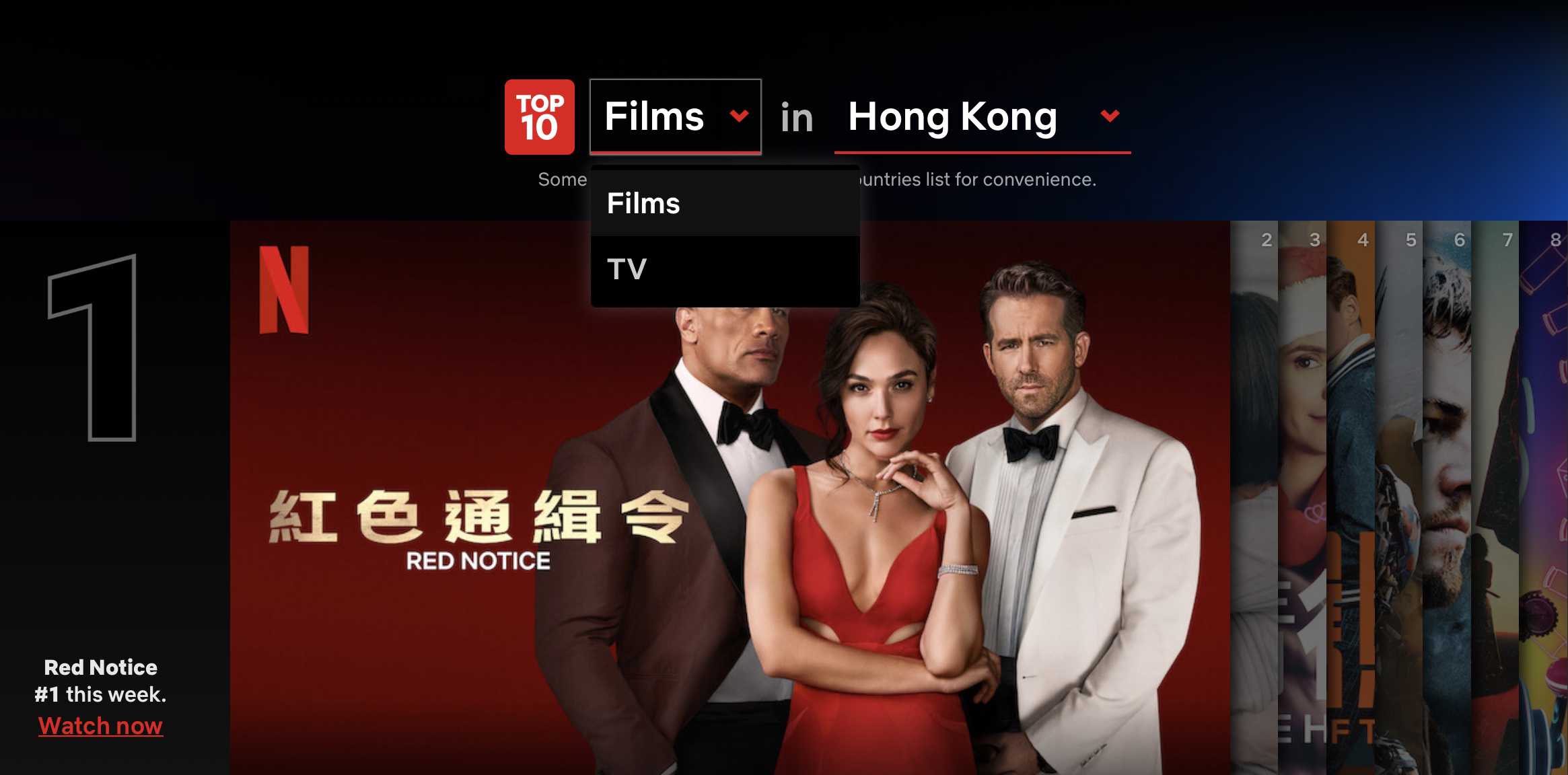 Netflix 推出全新網站助你找出全球 Top 10 影片 - 流動日報