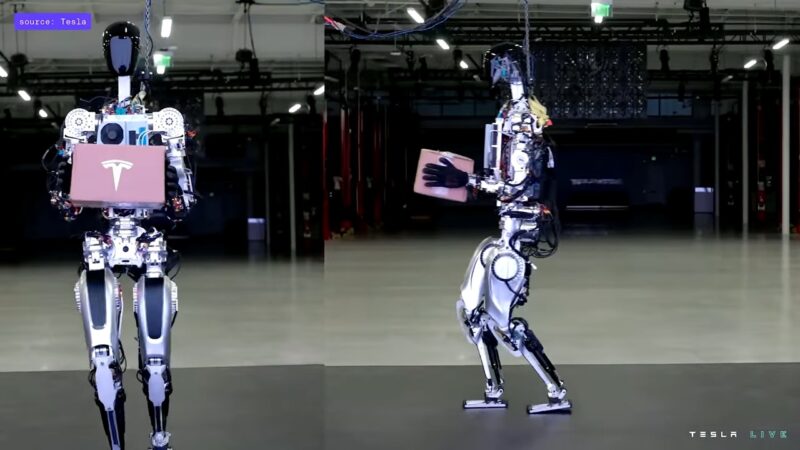 Tesla 公開自家研製人型機器人 定價或低於 2 萬美元 - 流動日報