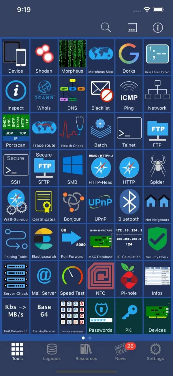 原價 7.99 美元 好評網路檢測工具《Network Toolbox Net security》限時免費 - 流動日報