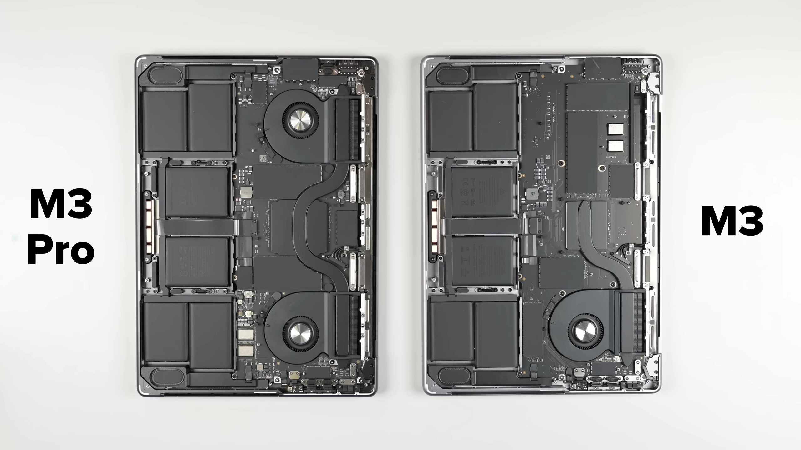 Ifixit 拆解 M3 及 M3 Pro 14 吋 Macbook Pro 透視設計不同之處 流動日報