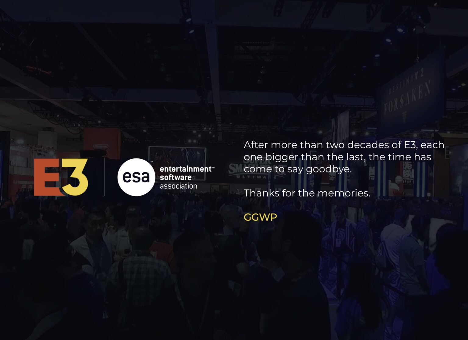 E3 遊戲展宣佈永久停辦 一個時代的終結 - 流動日報