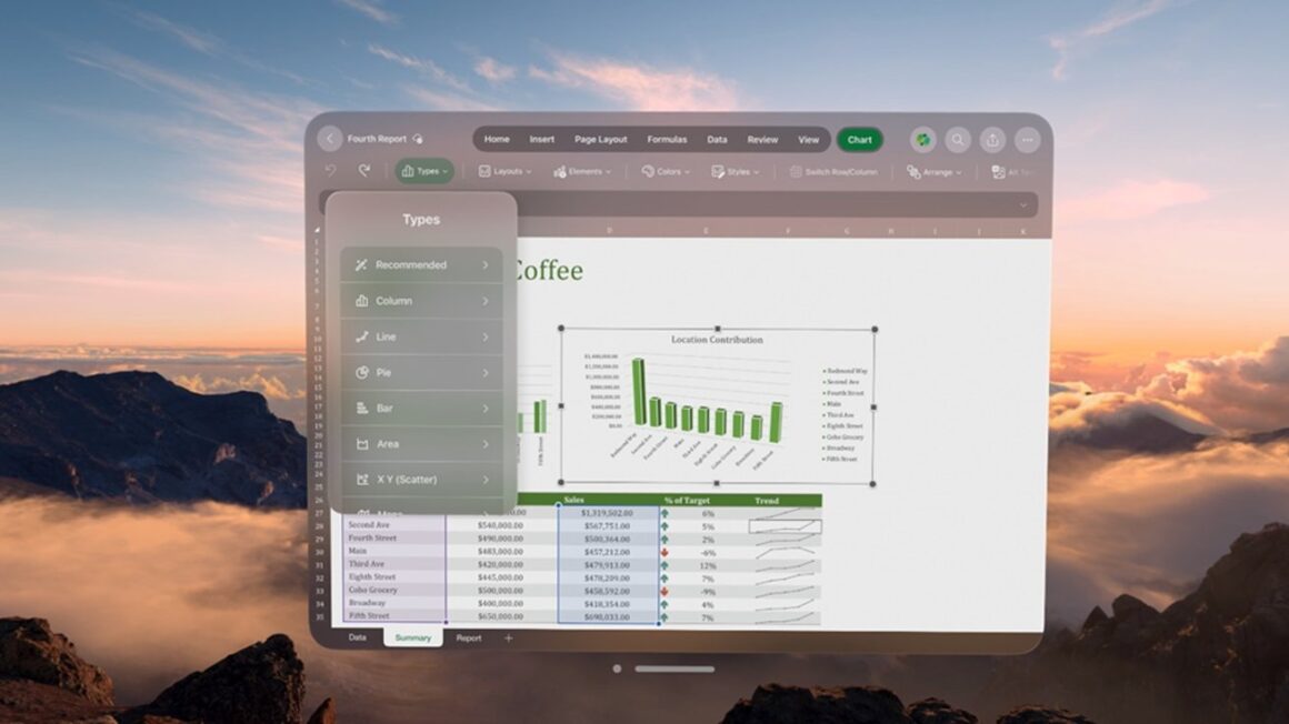 微軟為 Microsoft 365 推出 Vision Pro 版本 - 流動日報