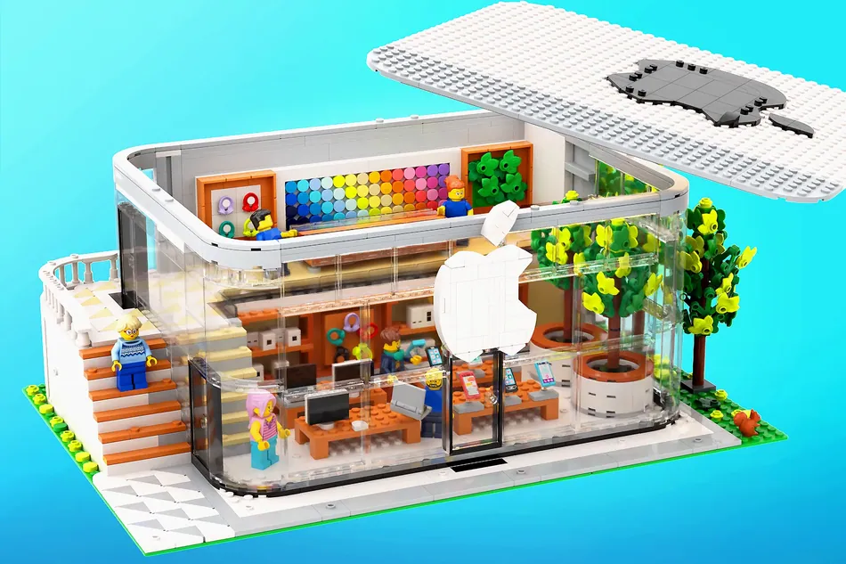 Lego 版 Apple Store 現身 非常精緻的設計 - 流動日報