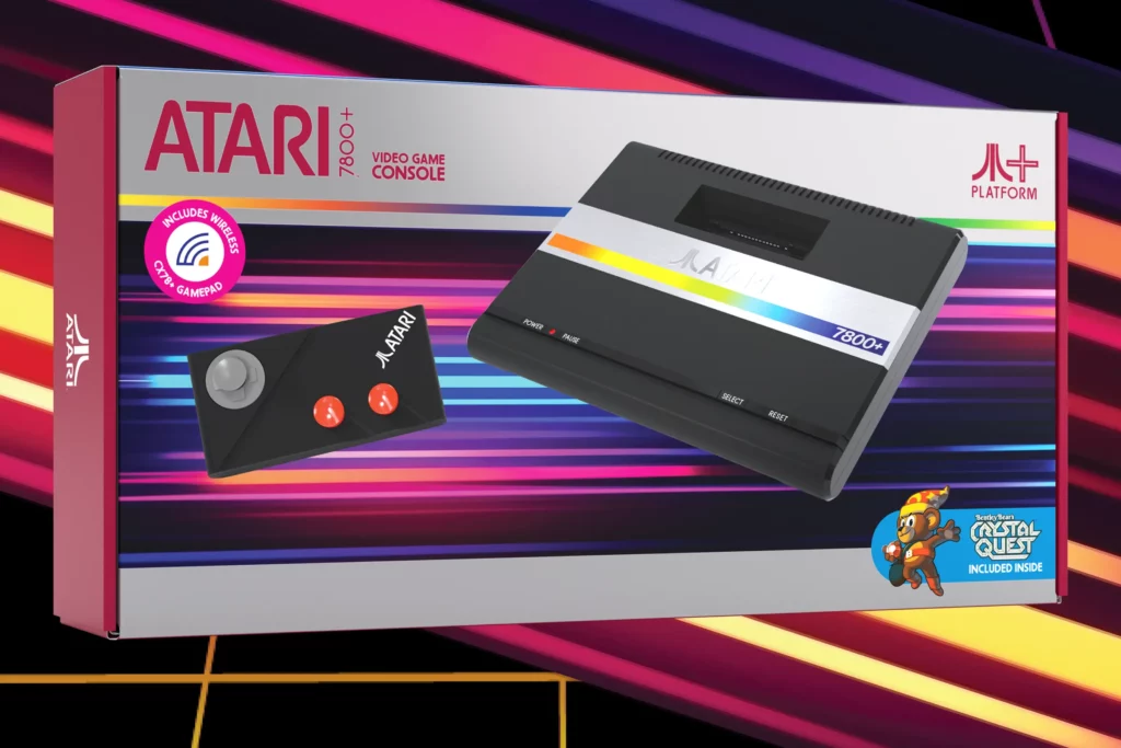 雅達利推出新機 Atari 7800 Plus 支援原裝遊戲卡匣 - 流動日報
