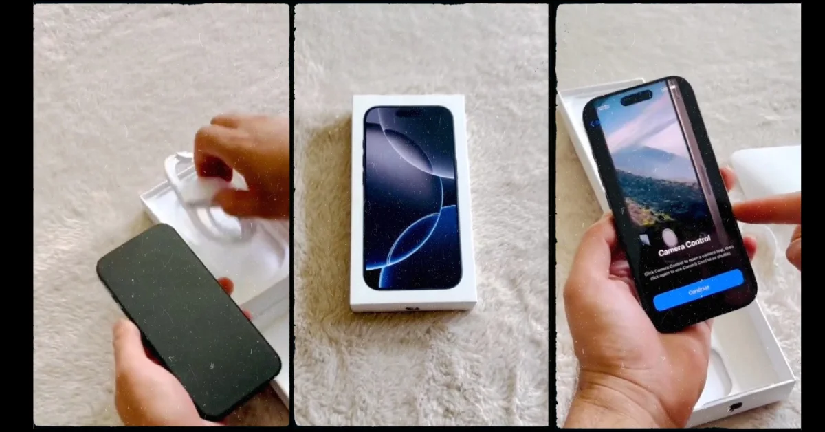 iPhone 16 Pro 開箱影片曝光 簡約包裝就連基本說明書、貼紙也拿走 - 流動日報