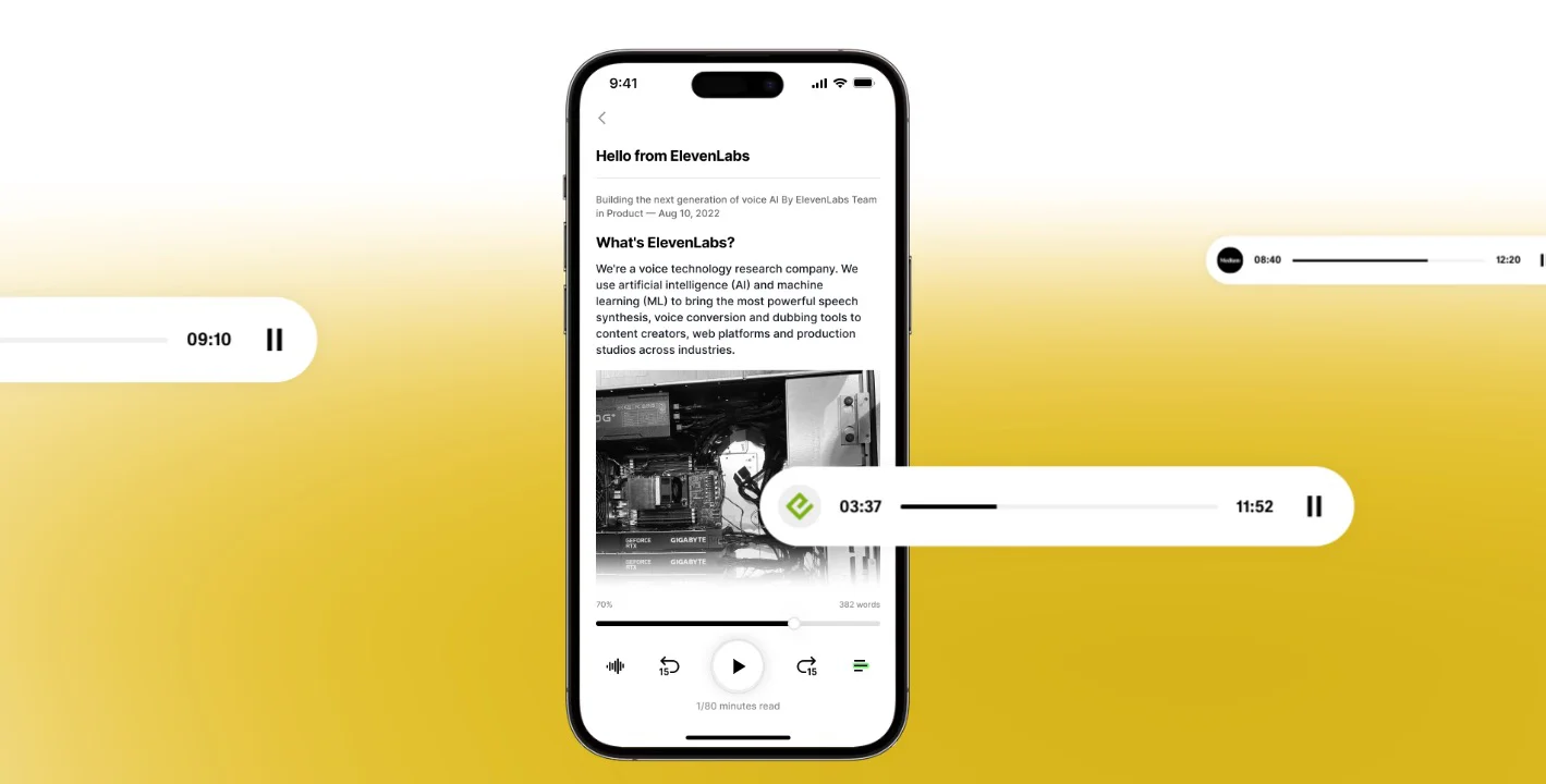 將 PDF、文章、電子書變成 PodCast ElevenReader 免費登場 - 流動日報