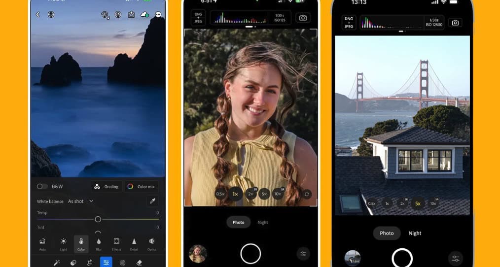 Adobe 為 iPhone 推出 Project Indigo 免費專業相機 App - 流動日報