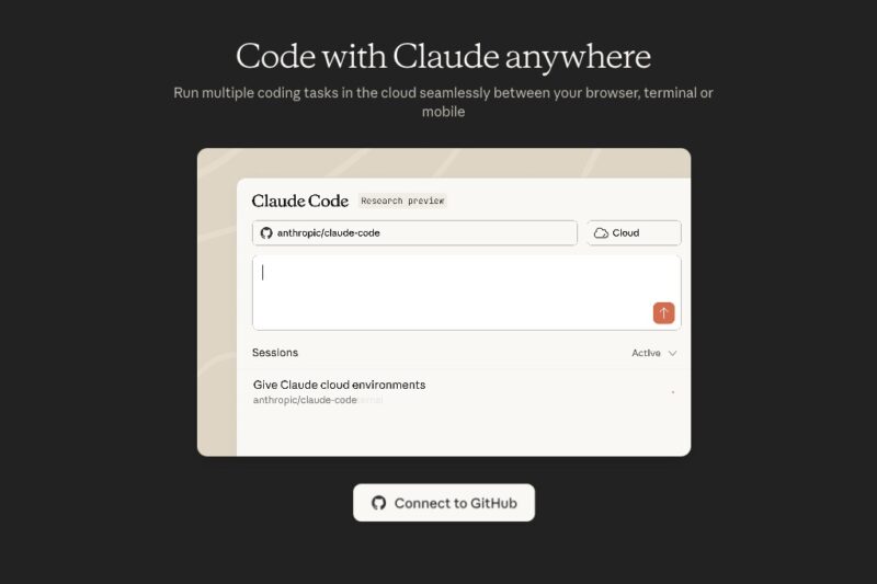 Anthropic 為 Claude Code 推出 Web 及 iOS 版 - 流動日報