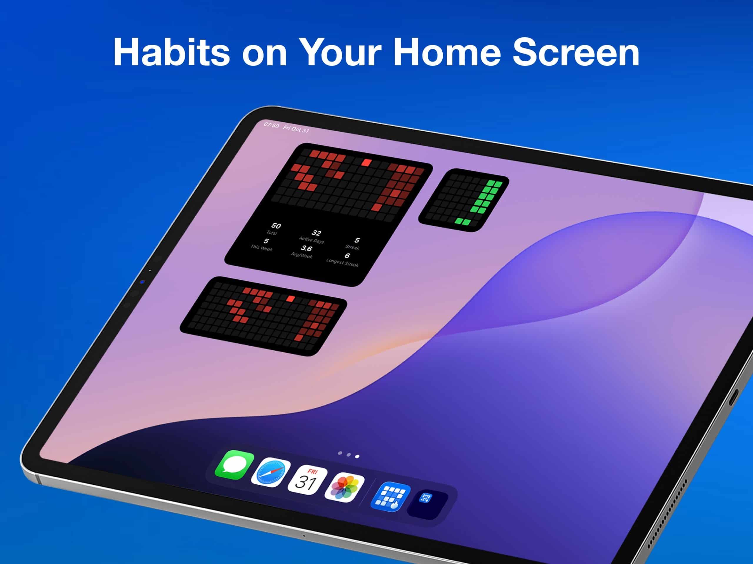 GitHub 風格視覺化習慣追蹤器 原價 US $1.99《Habit Heatmap》限時免費 - 流動日報